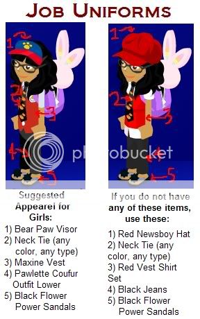 Job Uniforms | Bubbulous Build a Bearville Help!