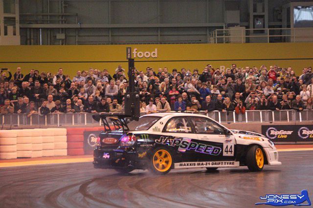 Team japspeed to drift at top gear live 2012! 25th-28th october
