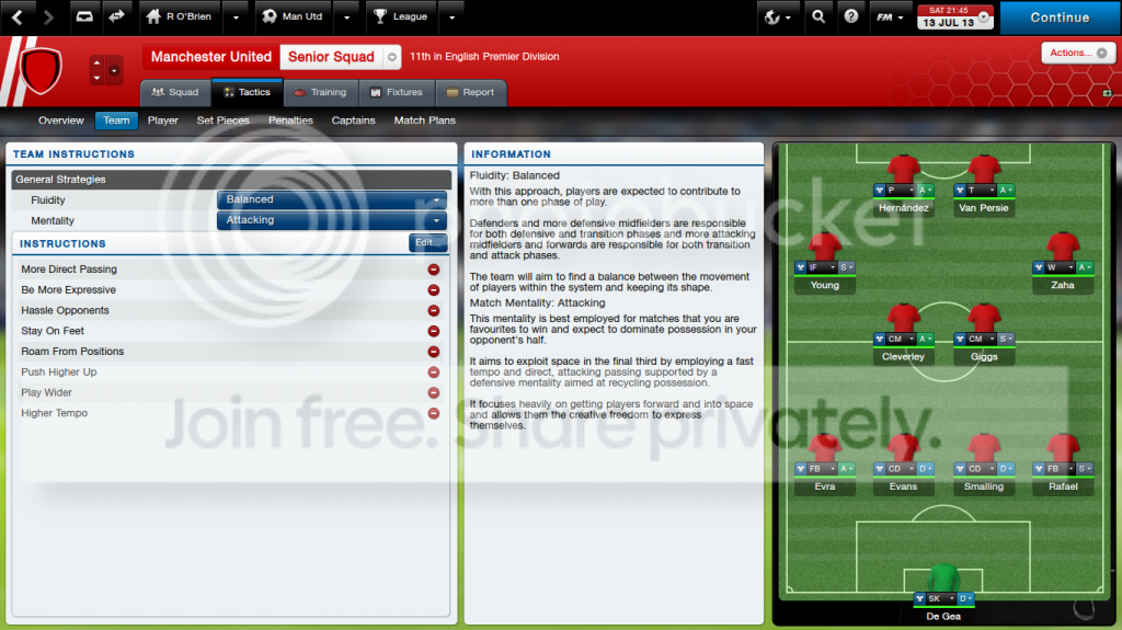 Converting a tactic from FM12 to FM14 - Tactics, Training & Strategies ...